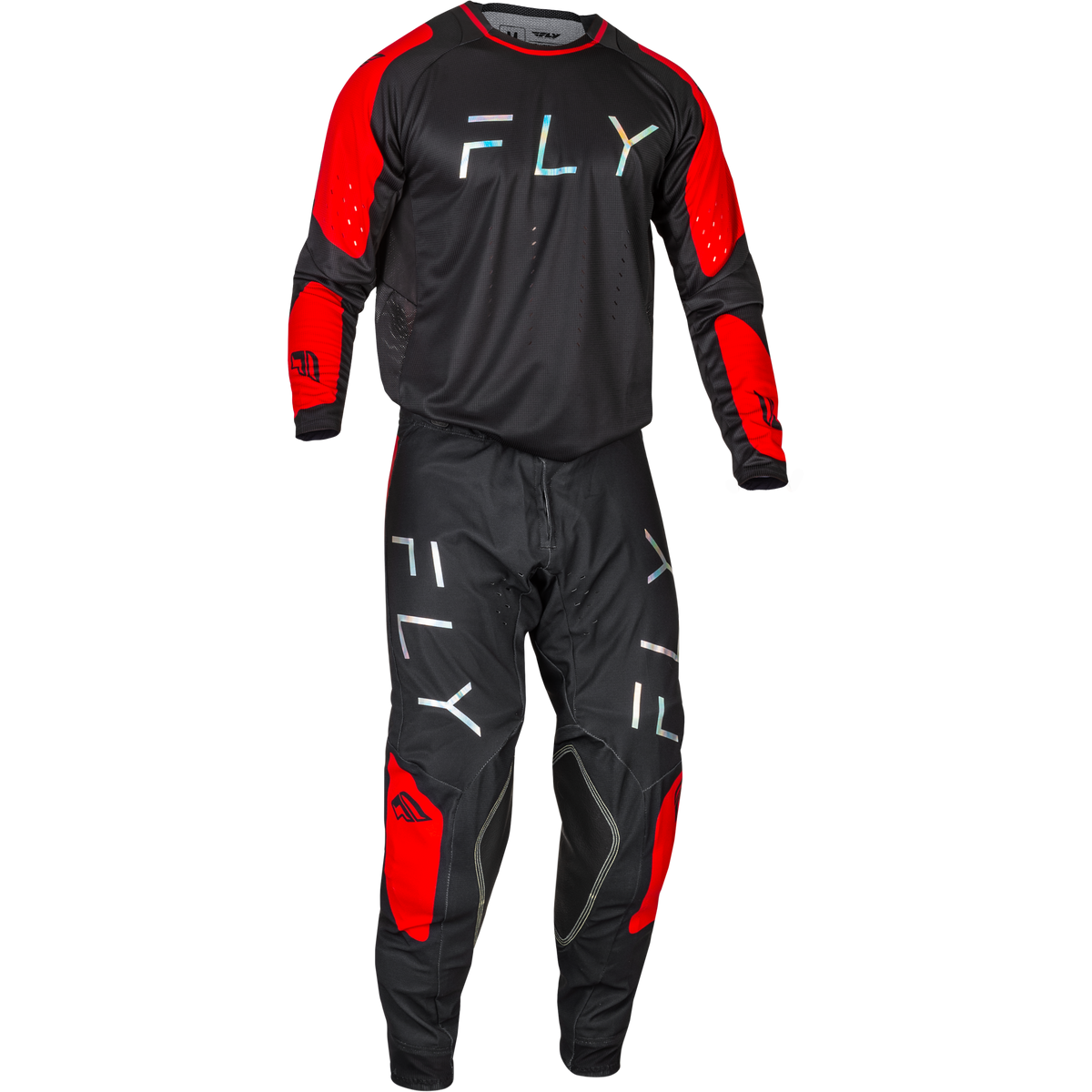 2024 FLY Racing Evolution DST Gear Combo | Black/Red | Bent Lever ...