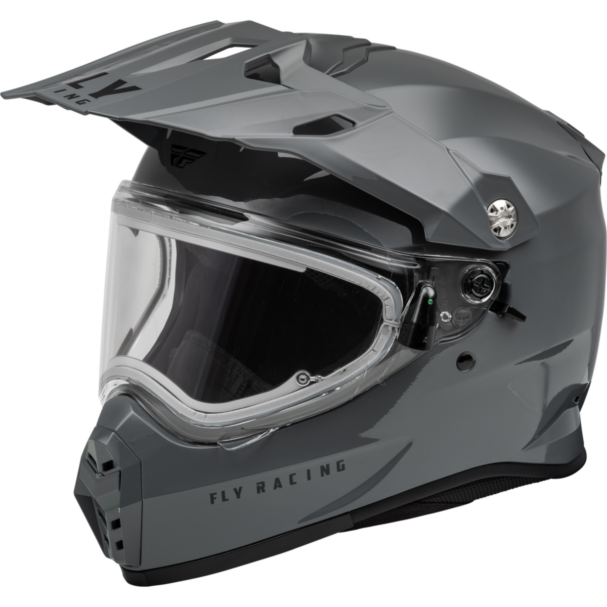 Fly Racing Trekker Cold Weather Solid Helmet - Electric Shield ...