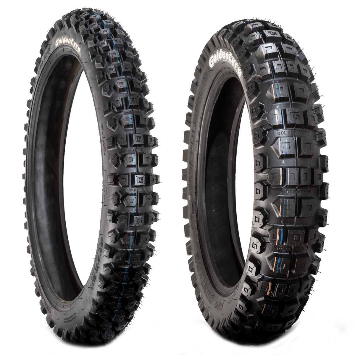 Goldentyre GT723R "Rally Raid" 90/90-21 & 140/80-18 Tire Combo ...